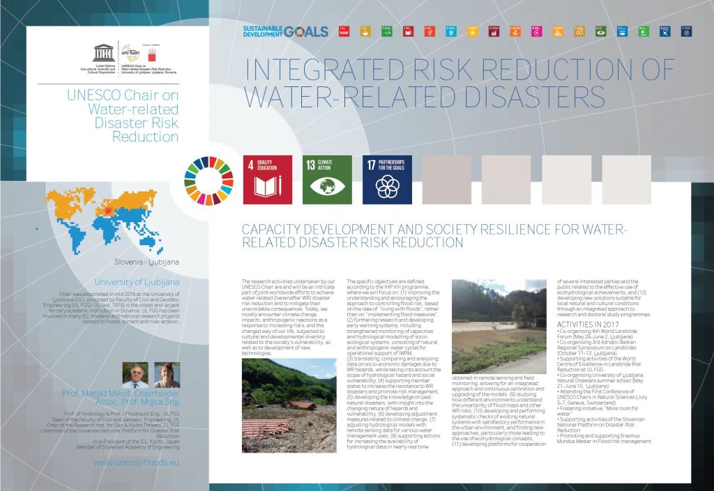 UNESCO Chair poster at the 1st International Conference on Mobilizing ...